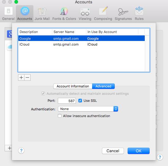 Step by Step Guide To Set Up And Edit Mac Mail Account Settings
