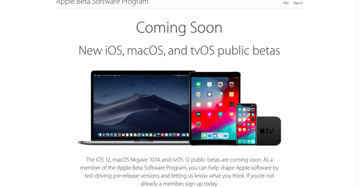 Trying Apple’s Beta Software Program