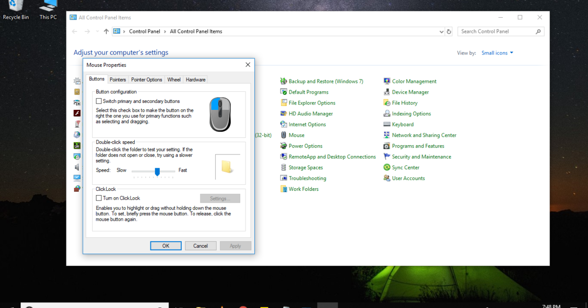 Fixing Slow Response of Wireless Mouse on Windows 10